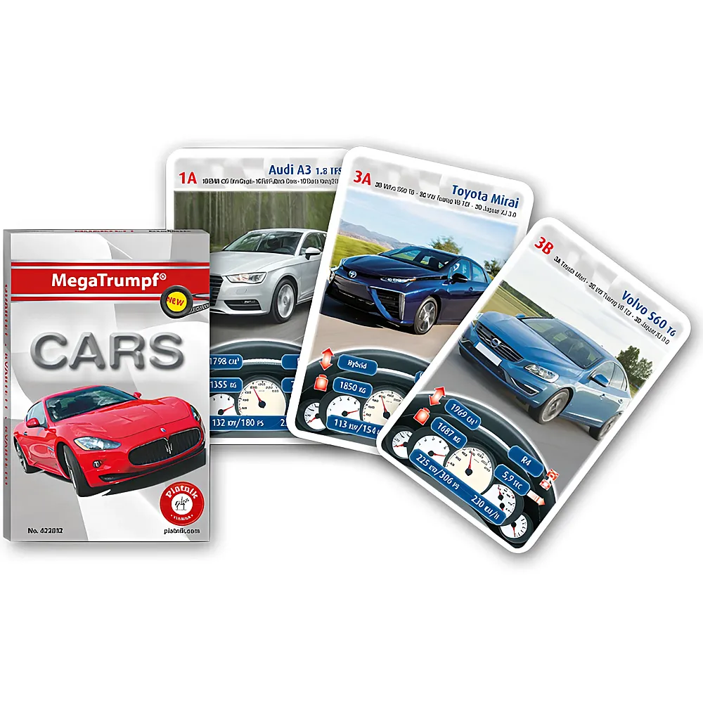 meinspielzeug - Piatnik Spiele Quartett Cars