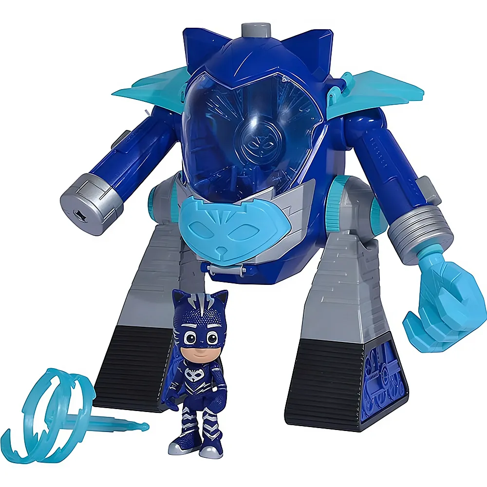 meinspielzeug - Simba PJ Masks Turbo Roboter Catboy | Lizenzfiguren