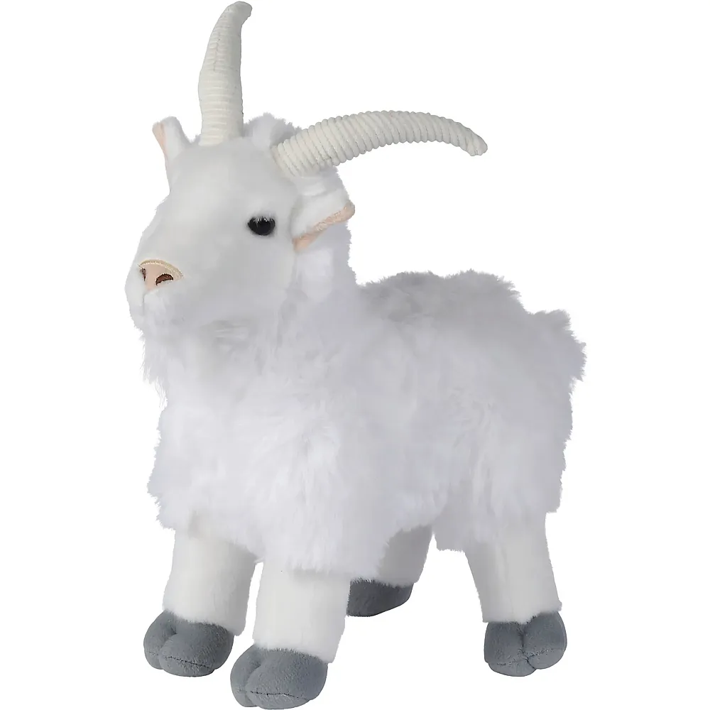 meinspielzeug - Nicotoy Plüsch Ziege 25cm | Bauernhoftiere Plüsch
