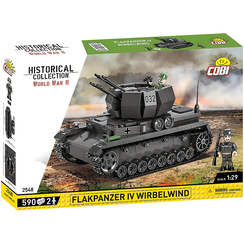 meinspielzeug - COBI Historical Collection Flakpanzer IV Wirbelwind ...
