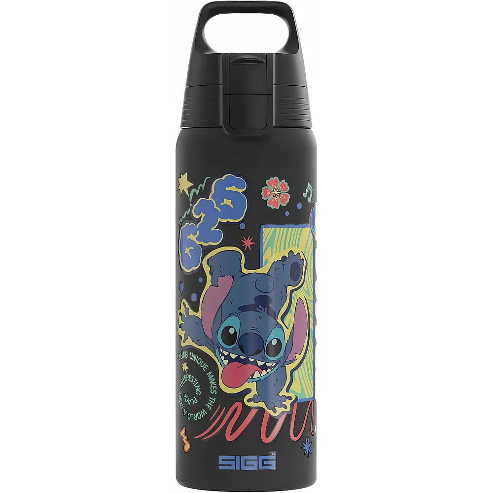 meinspielzeug - Sigg Shield One Trinkflasche Stitch 750ml Lilo & Stitch | Essen & Trinken