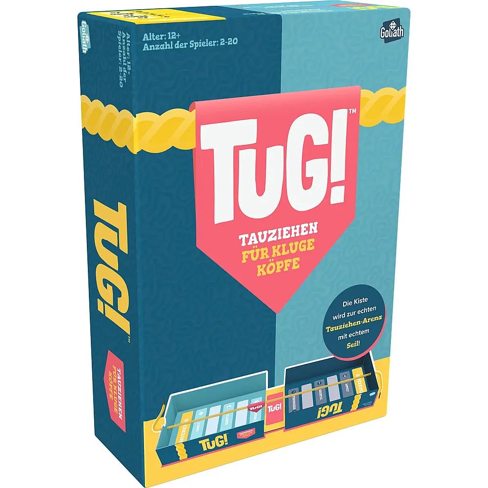 meinspielzeug - Goliath Spiele Tug Trivia - Quiz für kluge Tauziehen ...