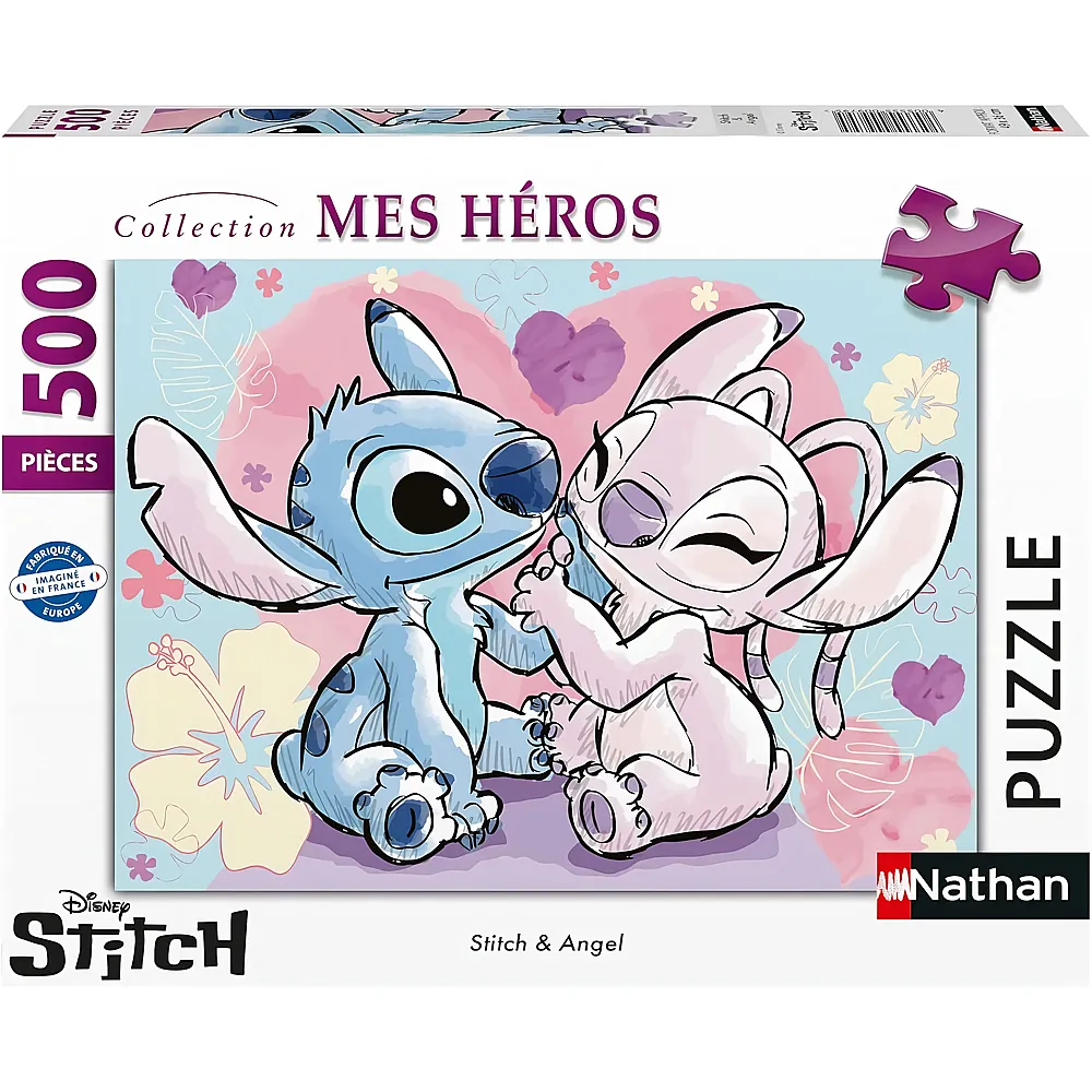 Nathan Puzzle Lilo & Stitch Disney Stitch 500Teile | Puzzle 500 Teile