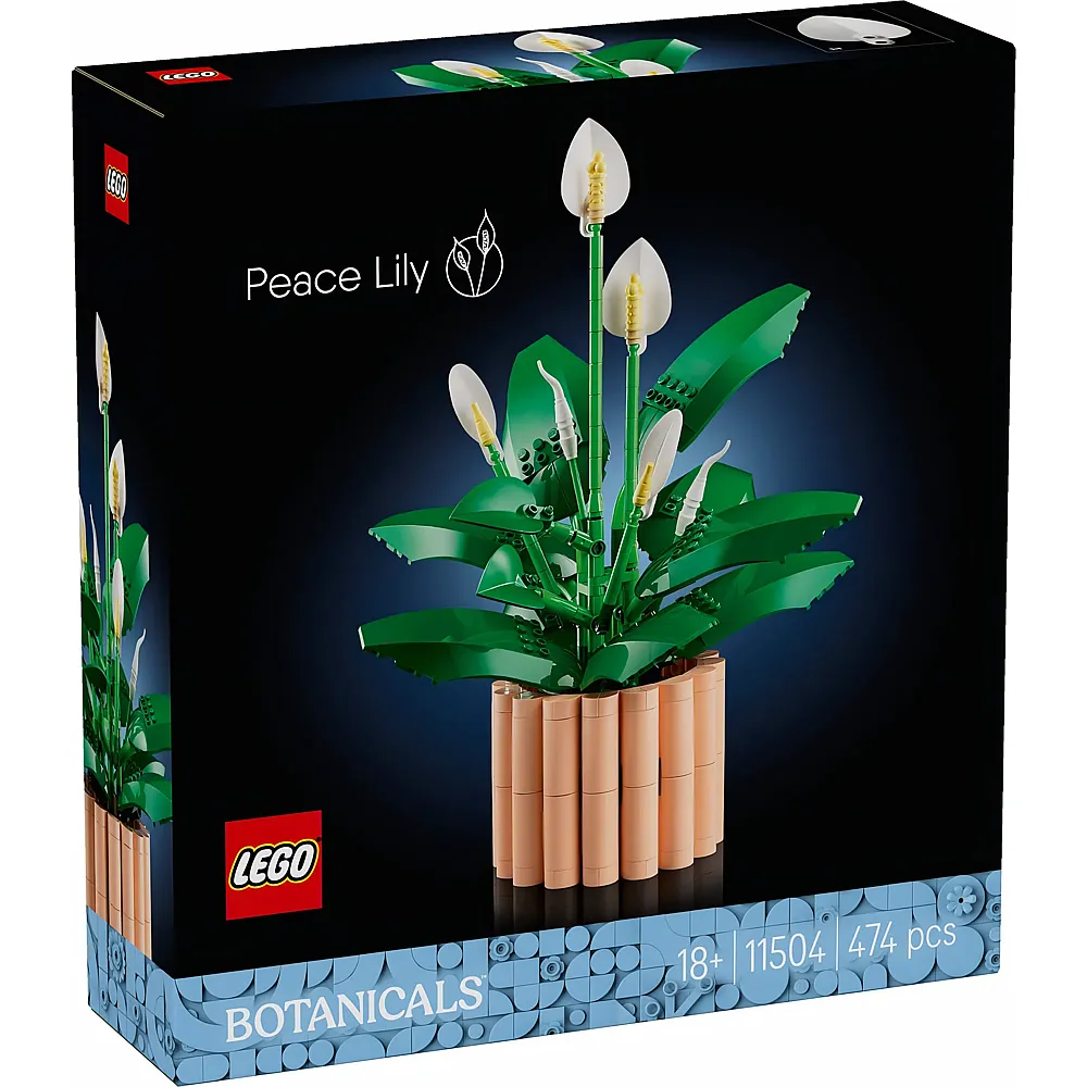 meinspielzeug - LEGO Icons Friedenslilie 11504 | Klemmbausteine