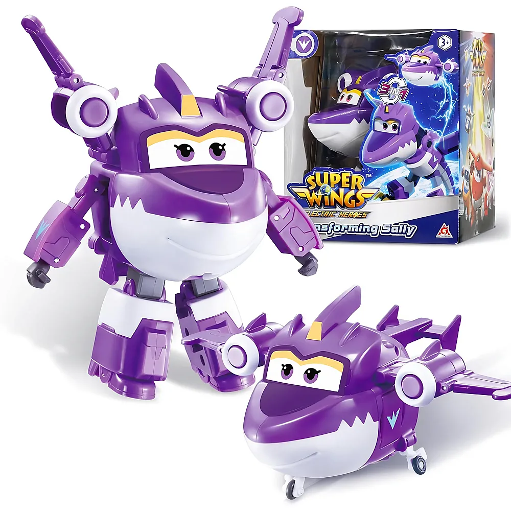meinspielzeug - Alpha Toys Super Wings 2in1 Transforming Sally ...