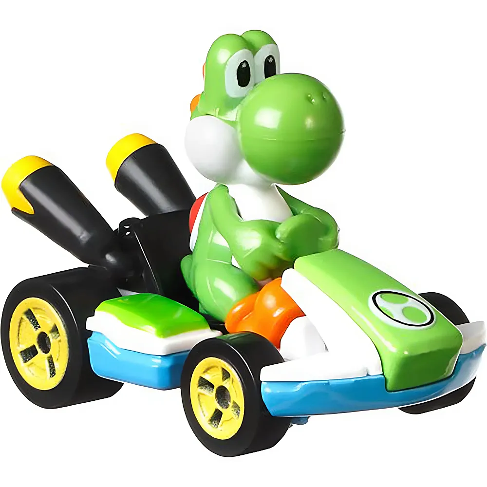 meinspielzeug - Hot Wheels Super Mario Die-Cast Yoshi 1:64 | Autos