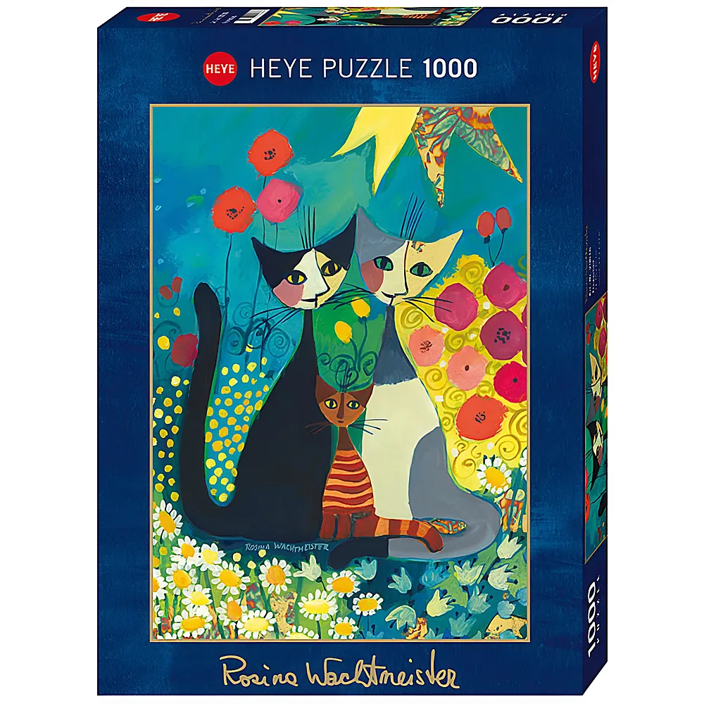 Heye Puzzle Rosina Wachtmeister Flowerbed 1000Teile | Puzzle 1000 Teile