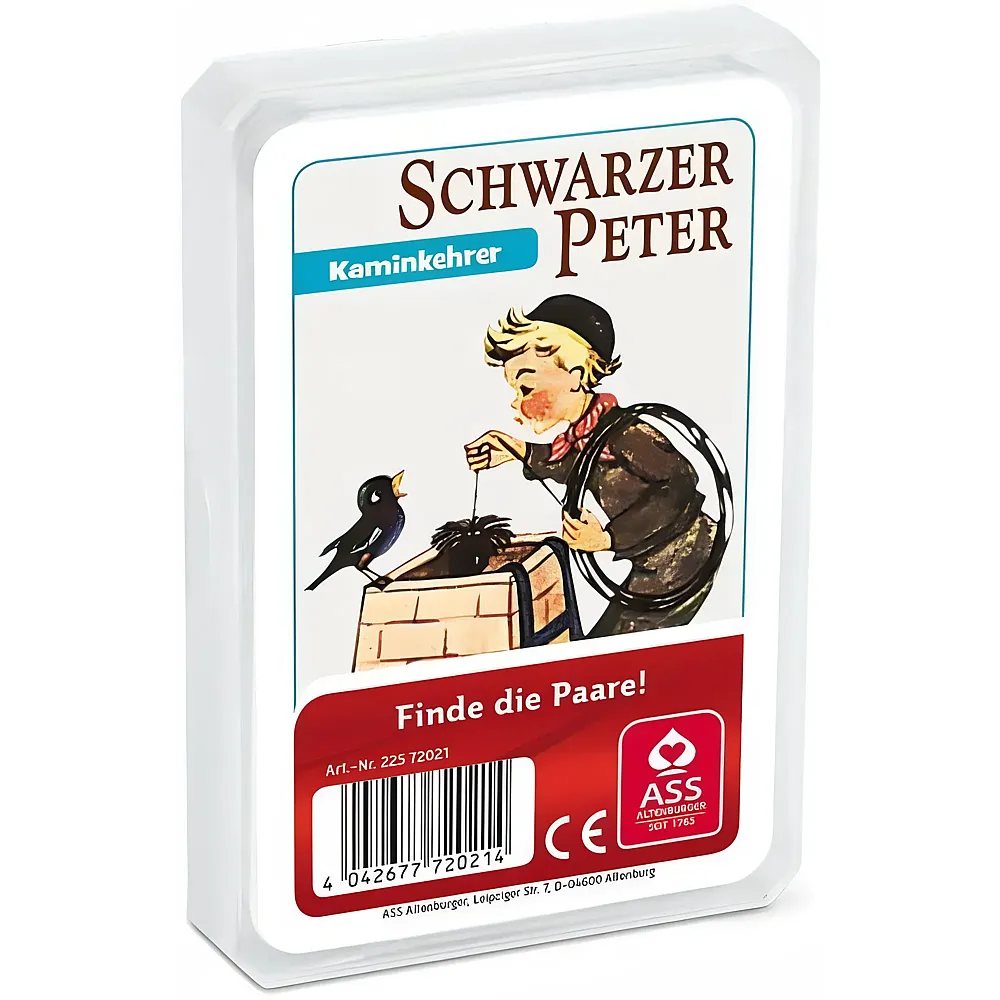 meinspielzeug - ASS Altenburger Schwarzer Peter Kaminkehrer | Kartenspiele
