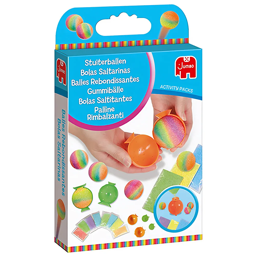 meinspielzeug - Jumbo Creative Bastelset Gummibälle | Bastelsets