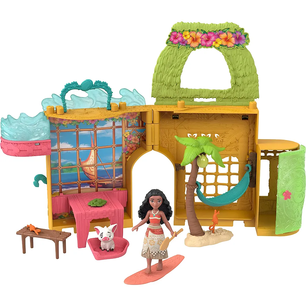 meinspielzeug - Mattel Disney Princess Vaiana Stacking Castle | Spielesets