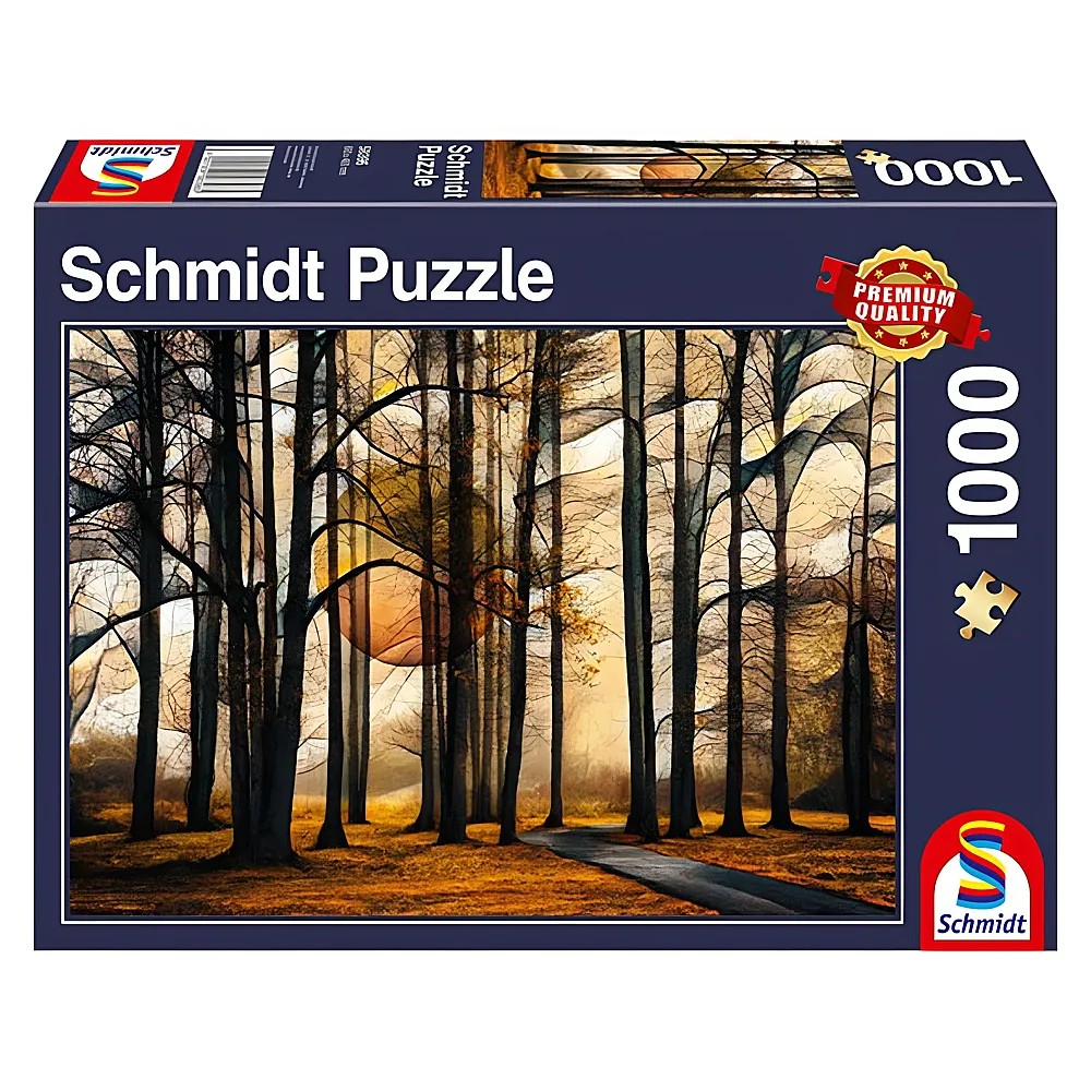 Schmidt Puzzle Magischer Wald 1000Teile | Puzzle 1000 Teile